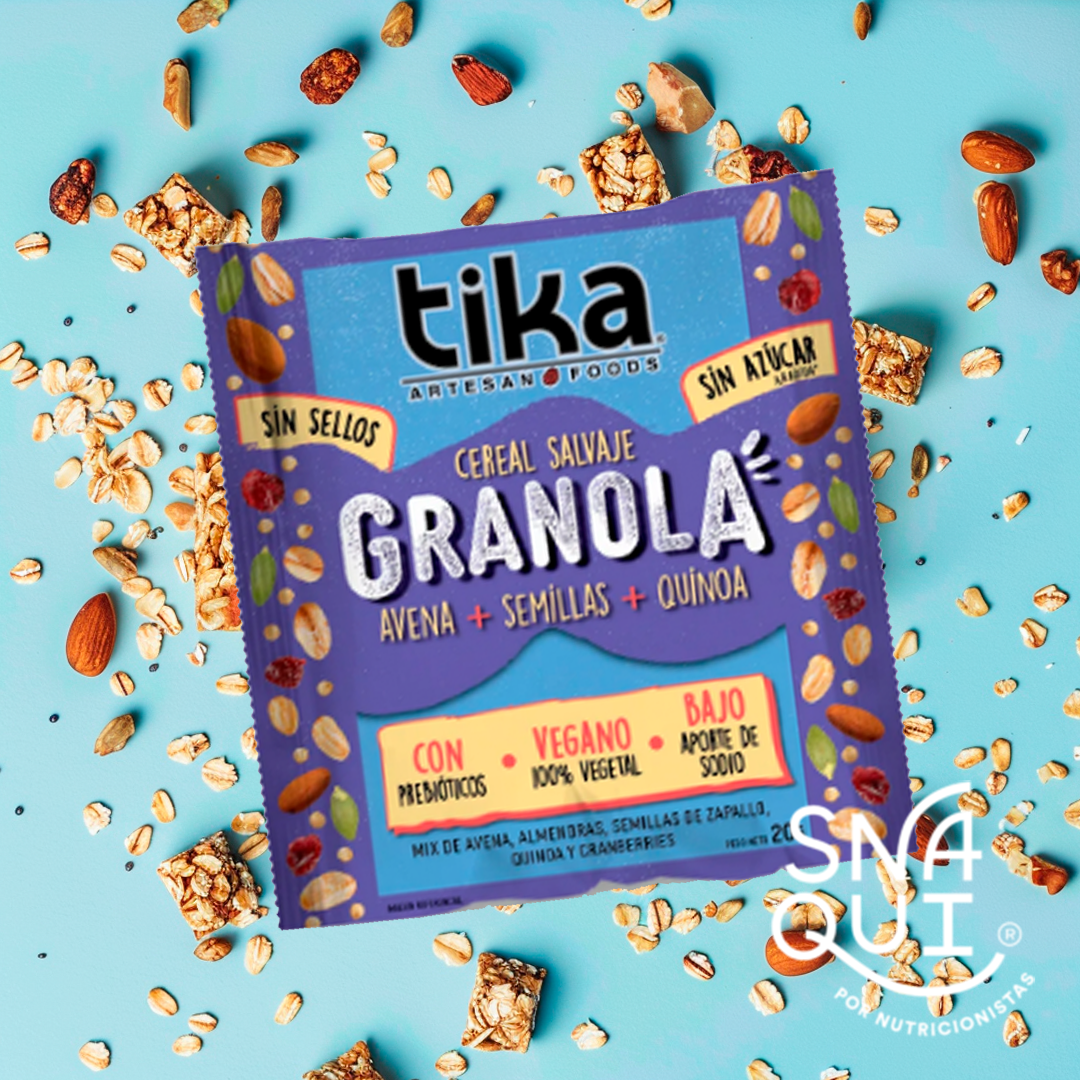 GRANOLA AVENA QUINOA TIKA 20GRSX21UD