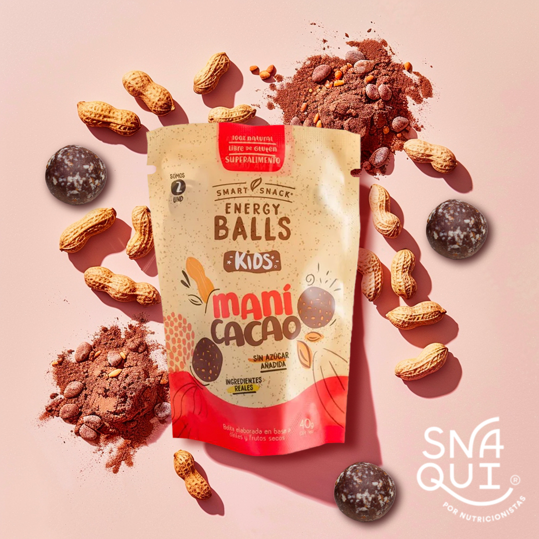 SMART BALLS MANI CACAO KIDS 40 GRS X 20 UD