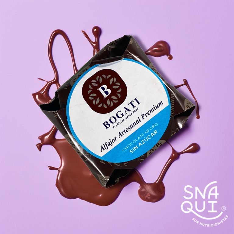 ALFAJOR NEGRO BOGATI SIN AZUCAR 55 GRS X 24 UD – snaqui.cl